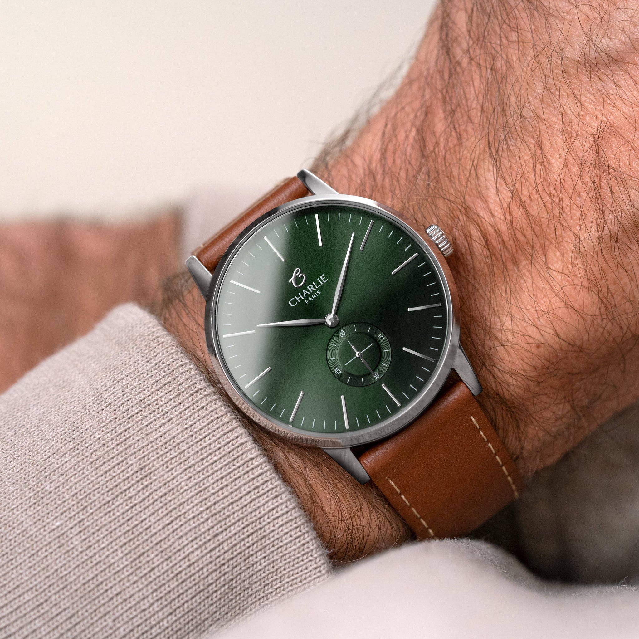 Horizon Small Second Hand Men's | Charlie Paris