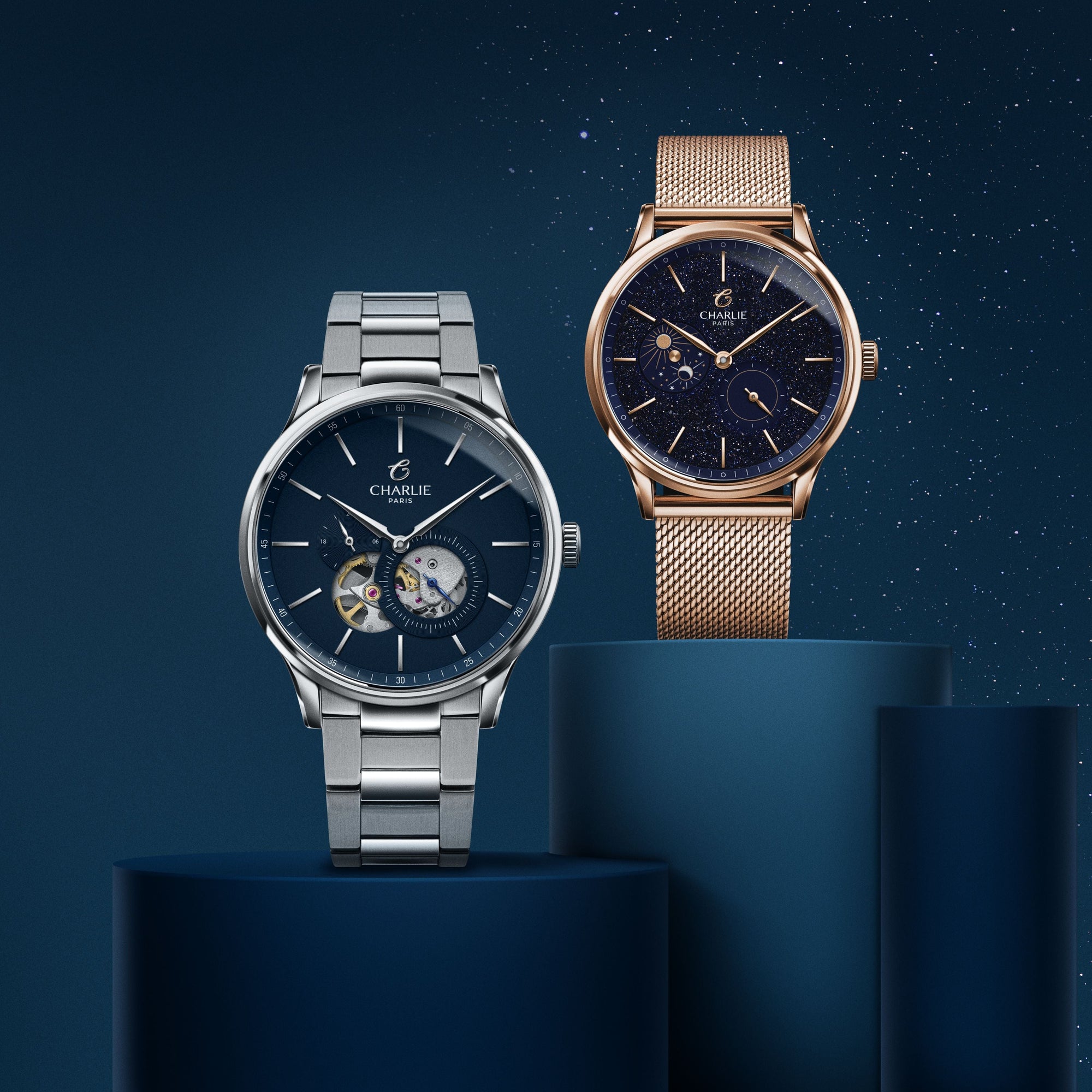 Swiss automatic movement P024 from Soprod