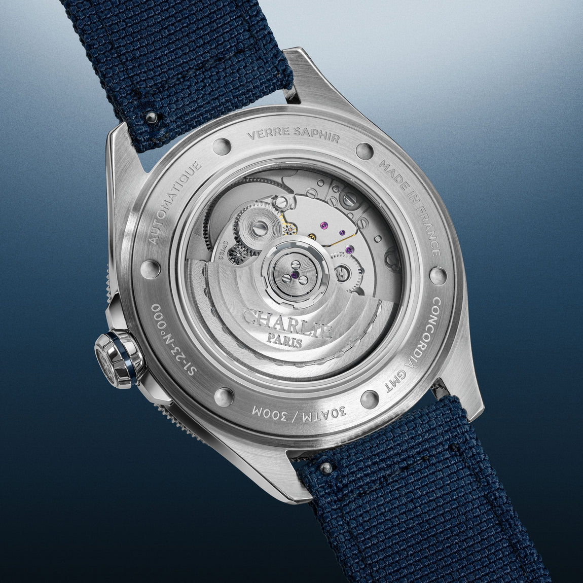 Montre GMT pour Homme mouvement Suisse - Concordia Automatique GMT Dune