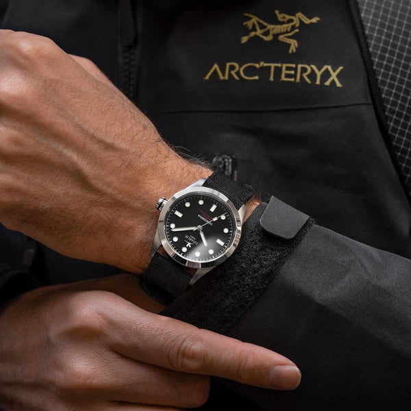 Concordia Quartz Noir - Montre de sport homme Charlie Paris